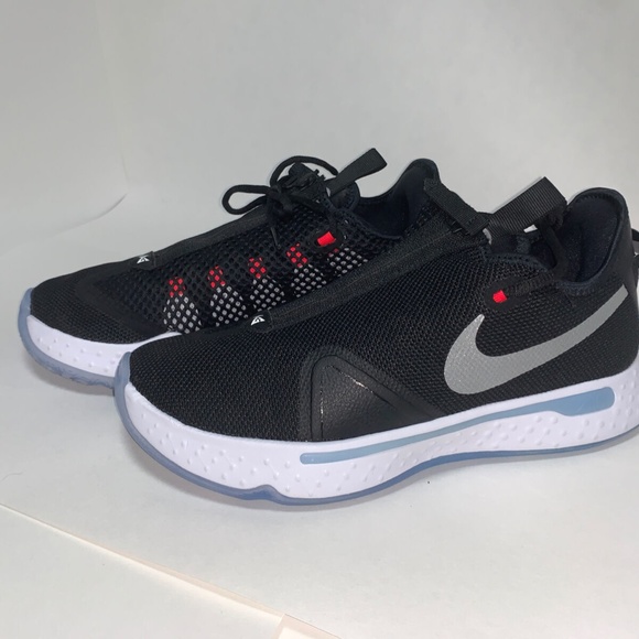 Nike | Shoes | Nike Pg 4 George Mens Size 8 Basketball Black White ...